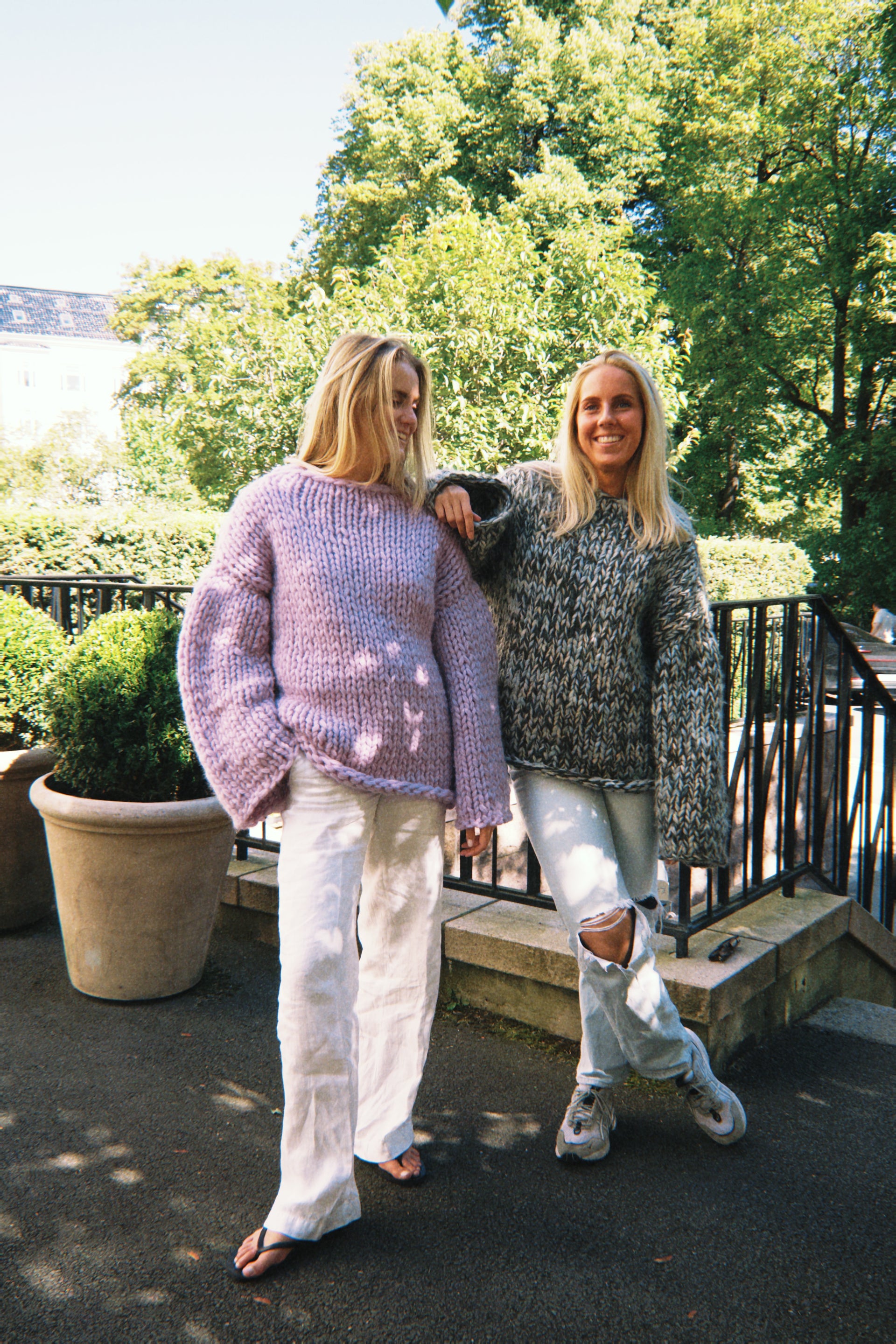 Traveling Sweater | Purple Orchid - Skappel Oslo