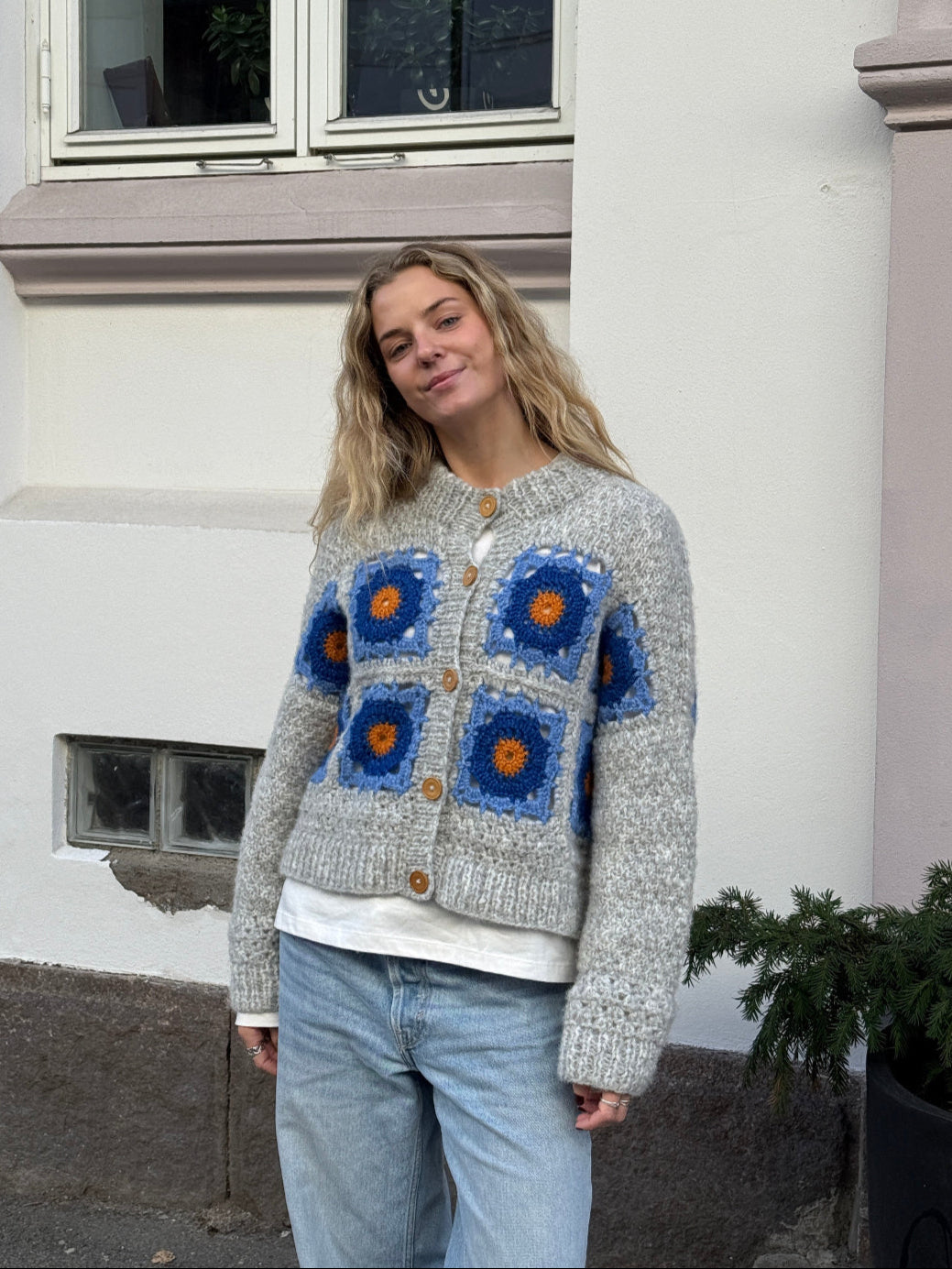 Granny Tine 2.0 | Gray & Blue - Skappel Oslo