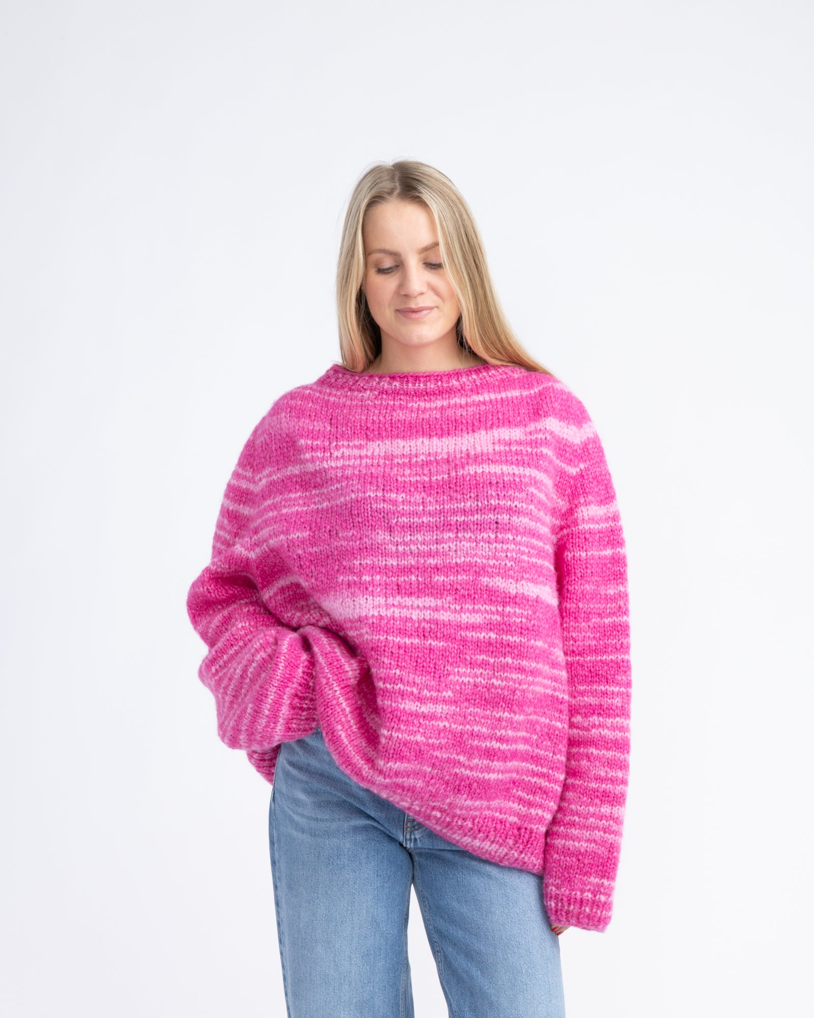 Striped Sweater | Test Yarn | HAND KNITTED SWEATER - Skappel Oslo