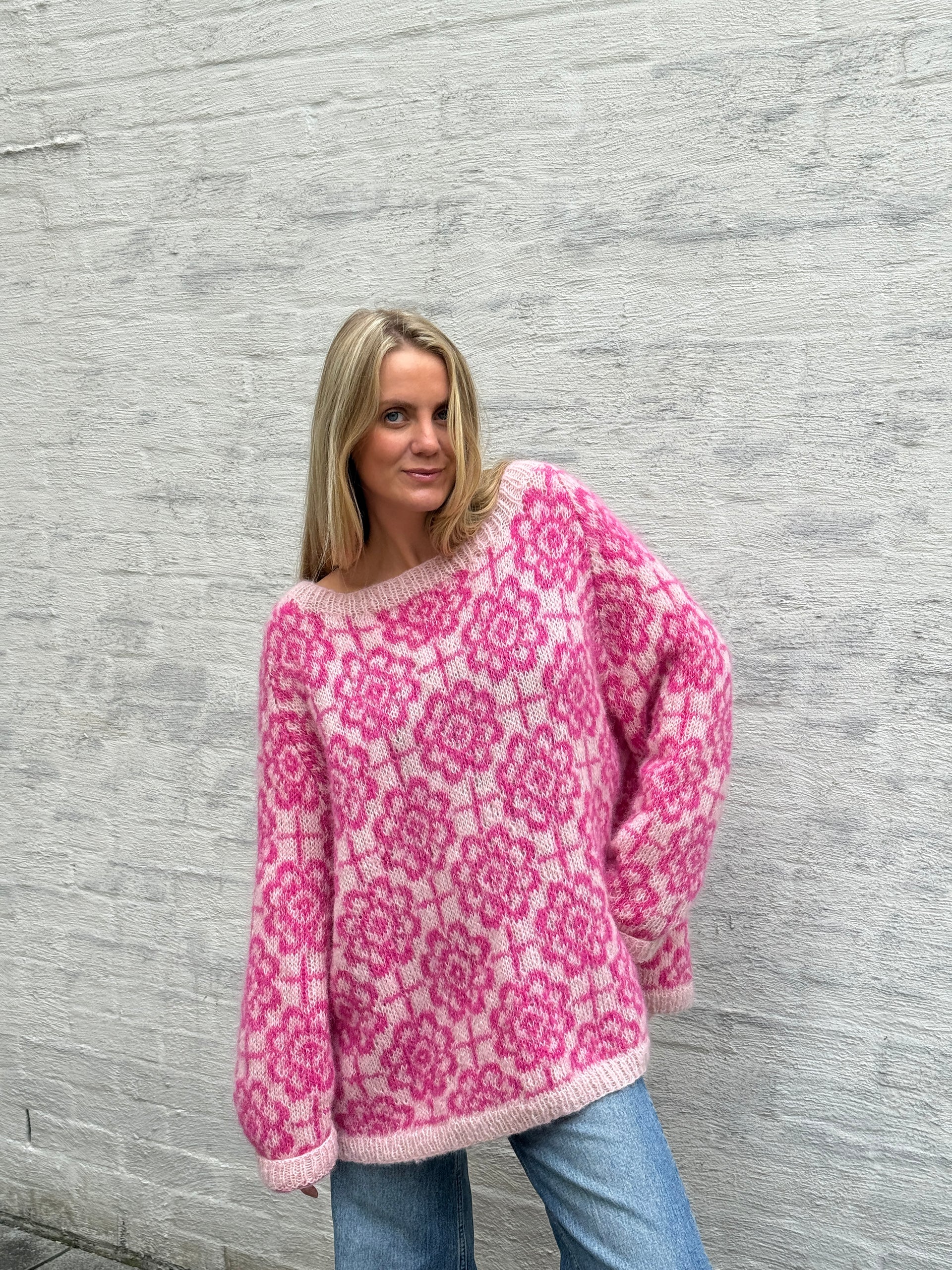 Kløver | Powdered Pink & Dark Pink - Skappel Oslo