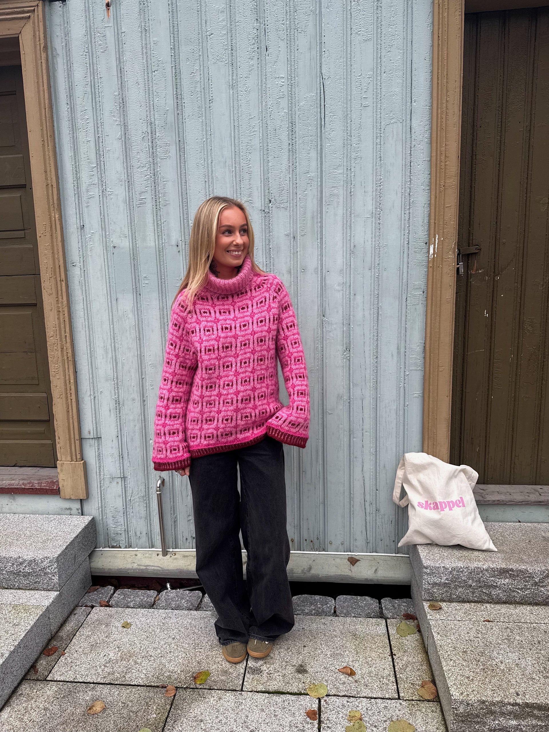Røys Turtleneck | Pink - Skappel Oslo