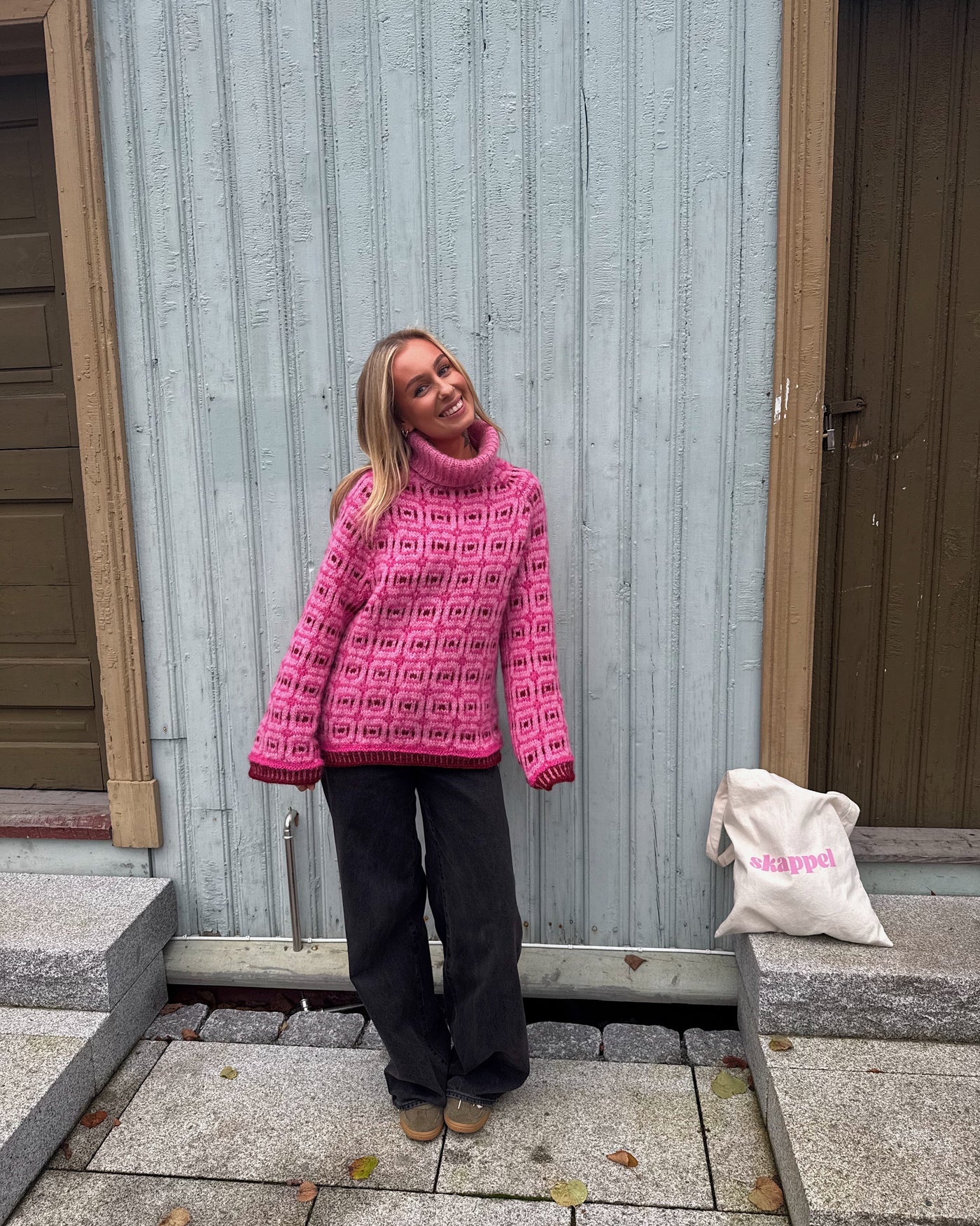 Røys Turtleneck | Rosa - Skappel Oslo